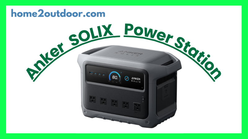 Anker SOLIX C1000 Gen 2 Portable Power Station - Home 2 outdoor