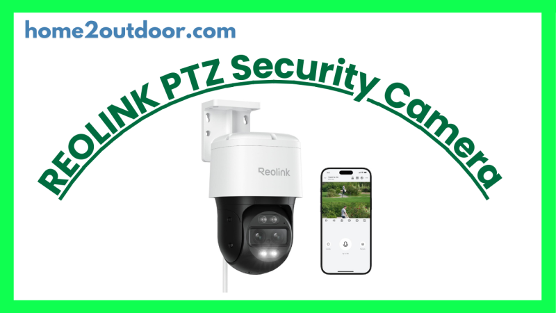 REOLINK PTZ Security Camera System - Home 2 outdoor