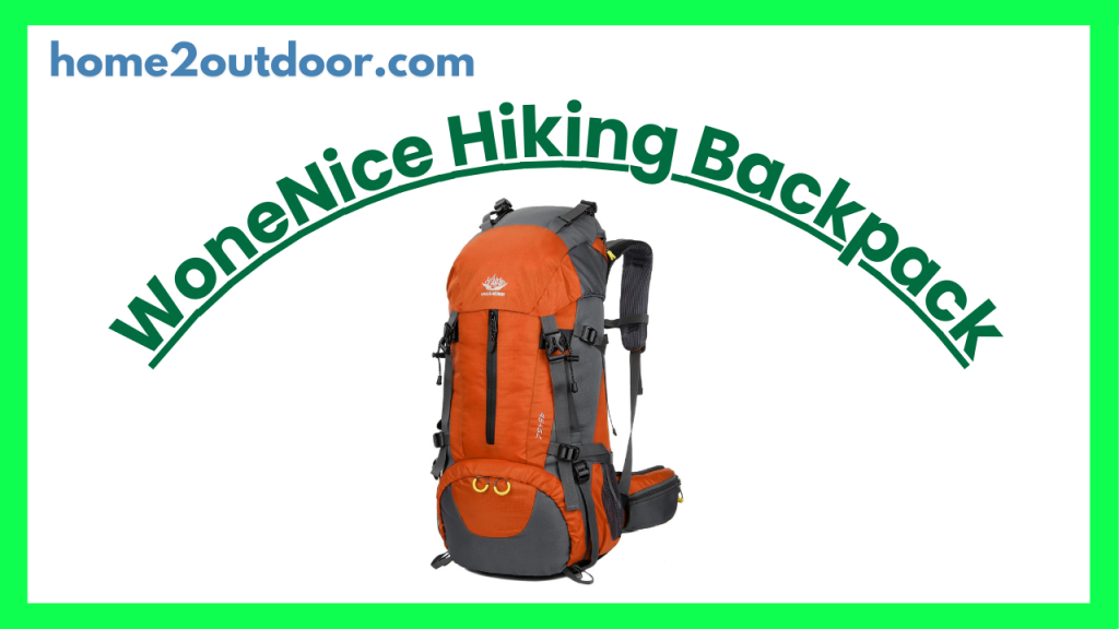 WoneNice 50L(45+5) Waterproof Hiking Backpack - Home 2 outdoor